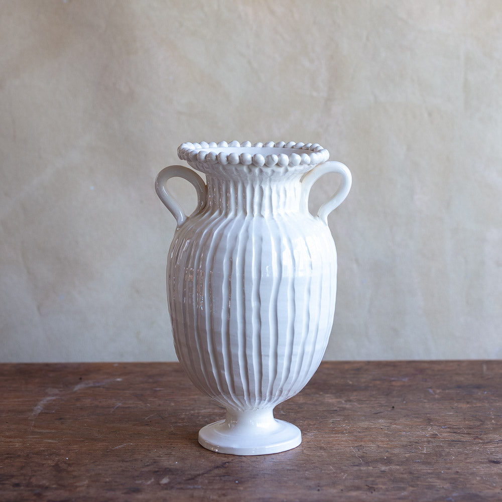Two Handle Greek Vase – Frances Palmer Pottery